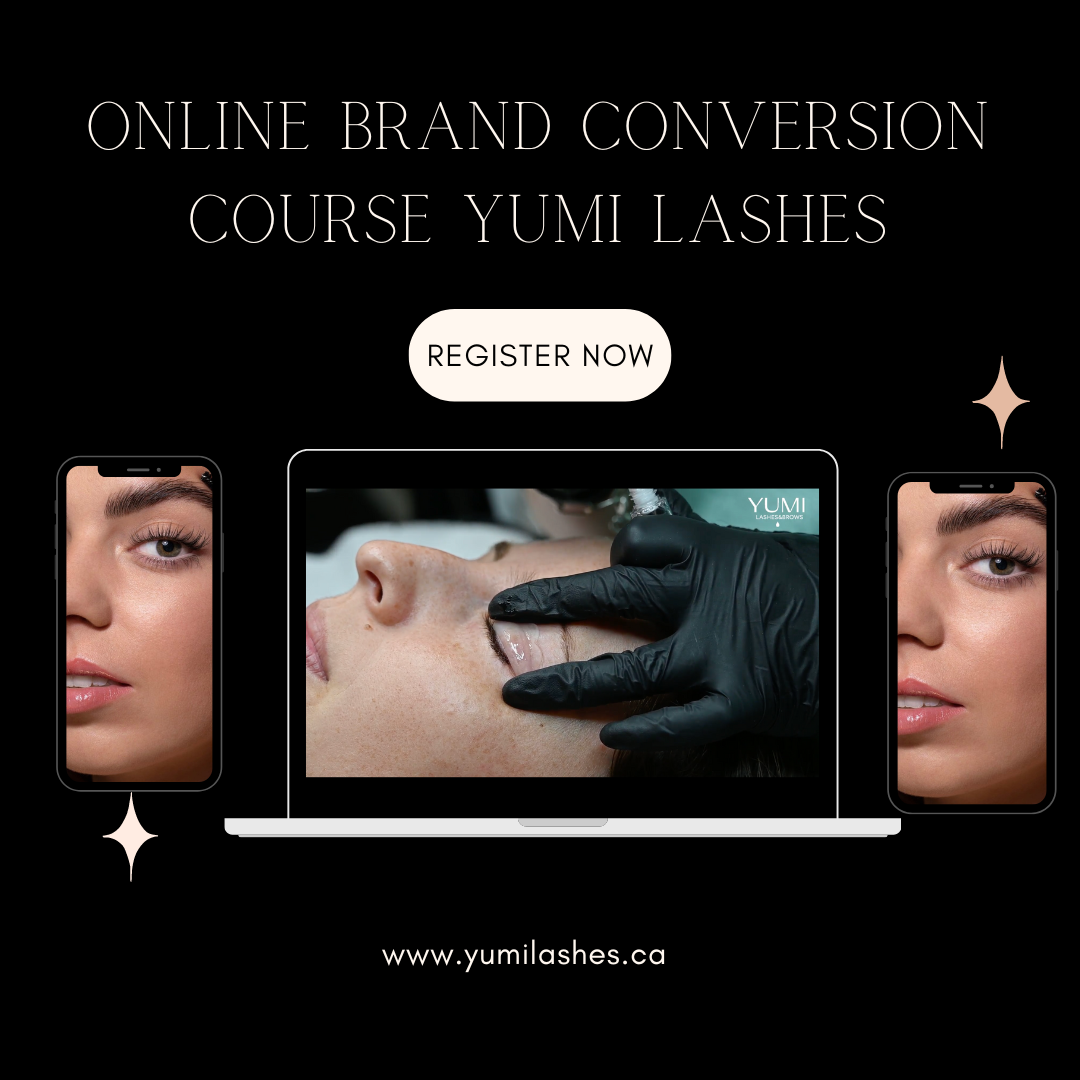 Online Brand Conversion Course YUMI Lashes - ONLY for Certified Lash L – Ellera Cosmetics